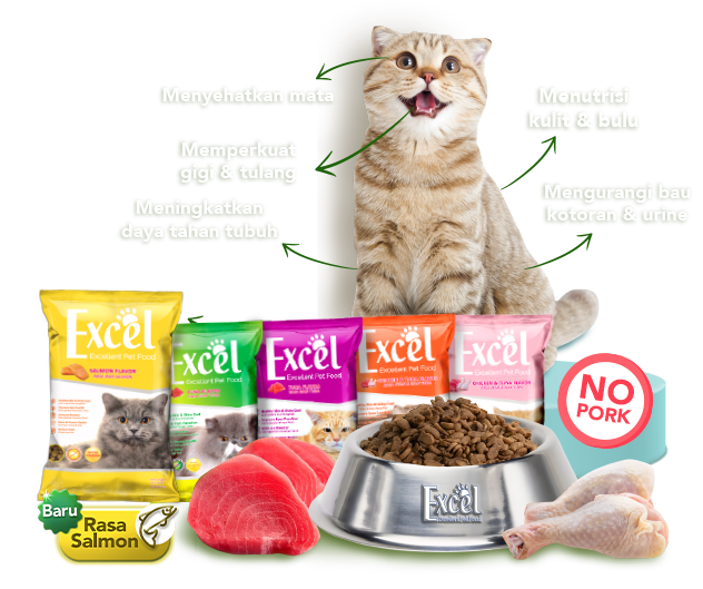 Excel Pet Food, Excel Baik Untuknya
